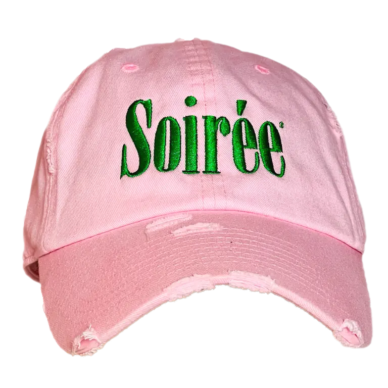 Pink Crew Cap – Soirée